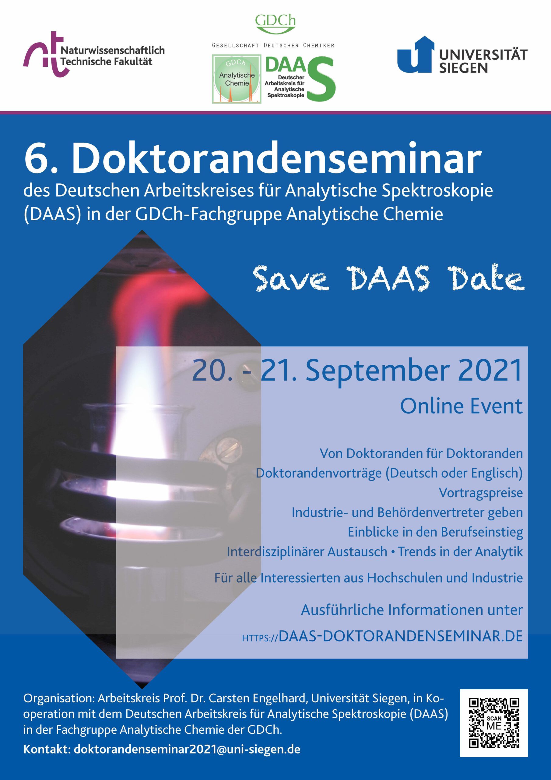 Flyer 6. Doktorandenseminar des DAAS « 6. Doktorandenseminar des DAAS